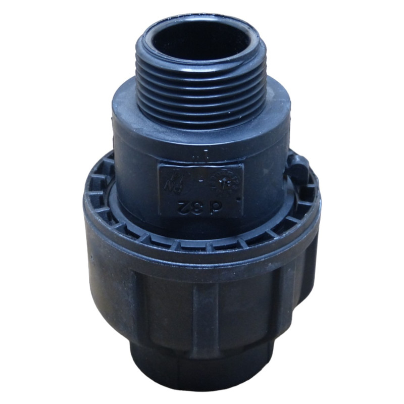 Adaptador Simplair Ingersoll-Rand 32MM X 1" BSP p/ Tubo Alumínio