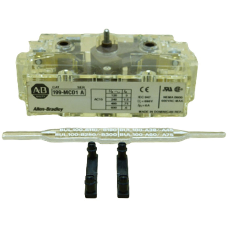 Bloco Auxiliar Ingersoll-Rand Intermecanismo Contator C110 ...