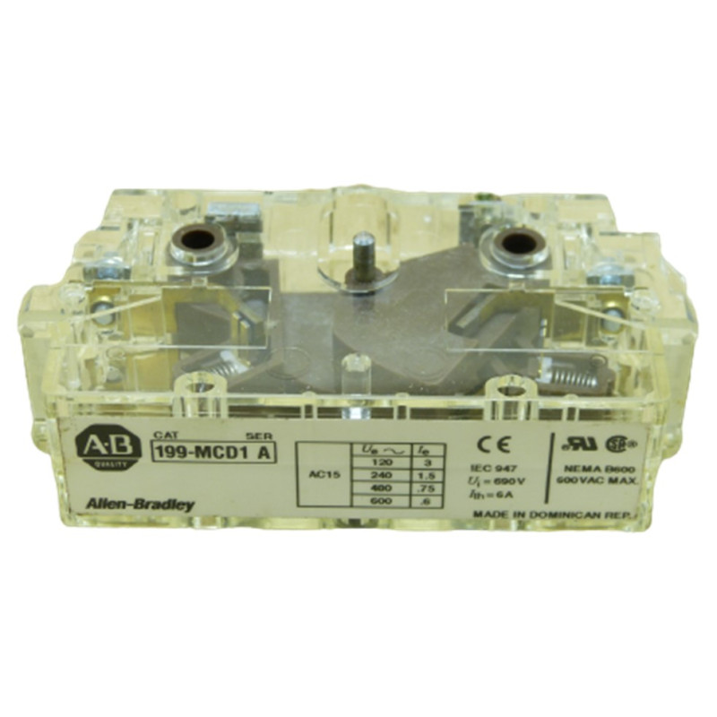 Bloco Auxiliar Ingersoll-Rand Intermecanismo Contator C110 ...